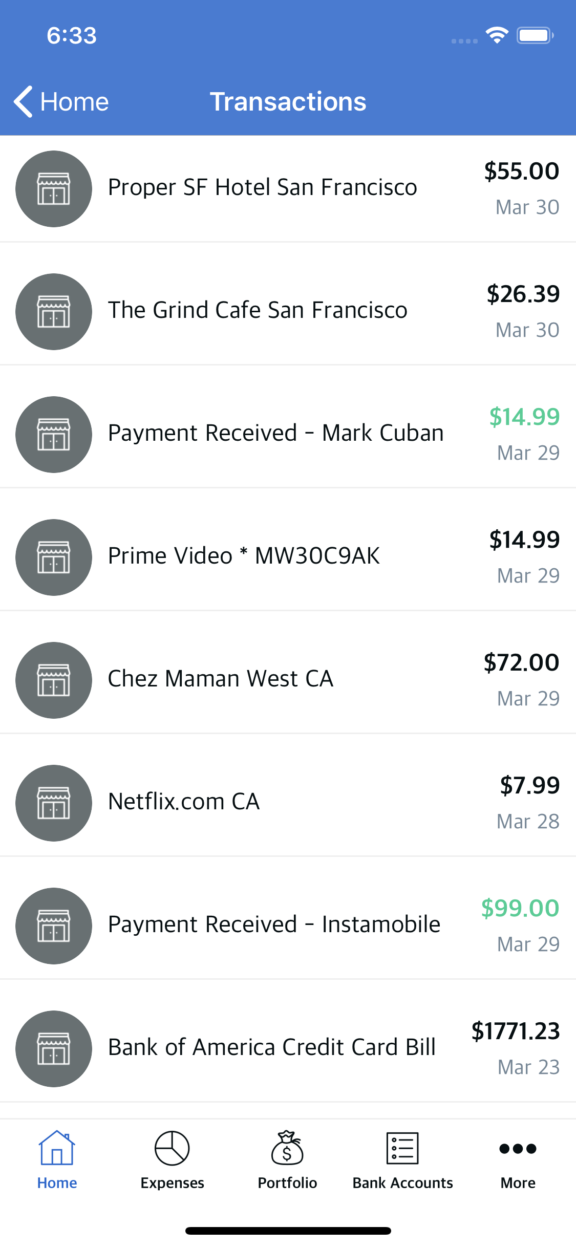Personal Finance App Template for iOS in Swift - Download