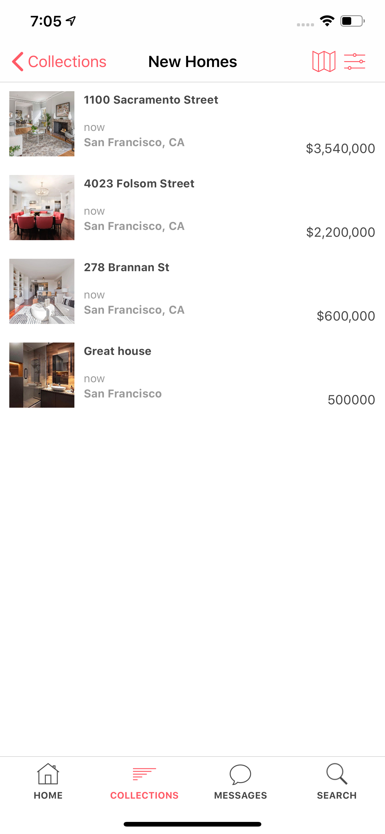 Real Estate iPhone App Template | Download iOS source code