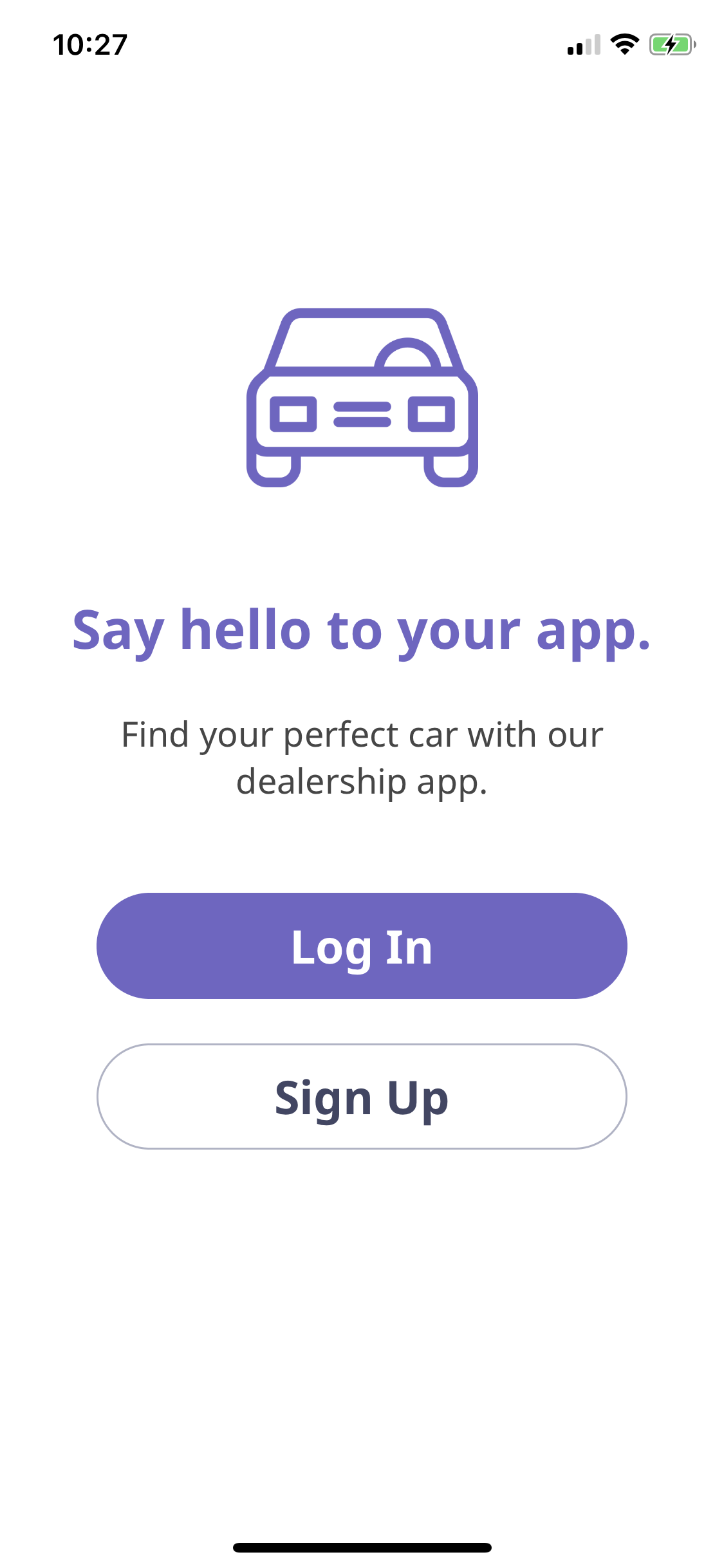 Car Dealership App Template in Swift for iOS - Mobile App Templates