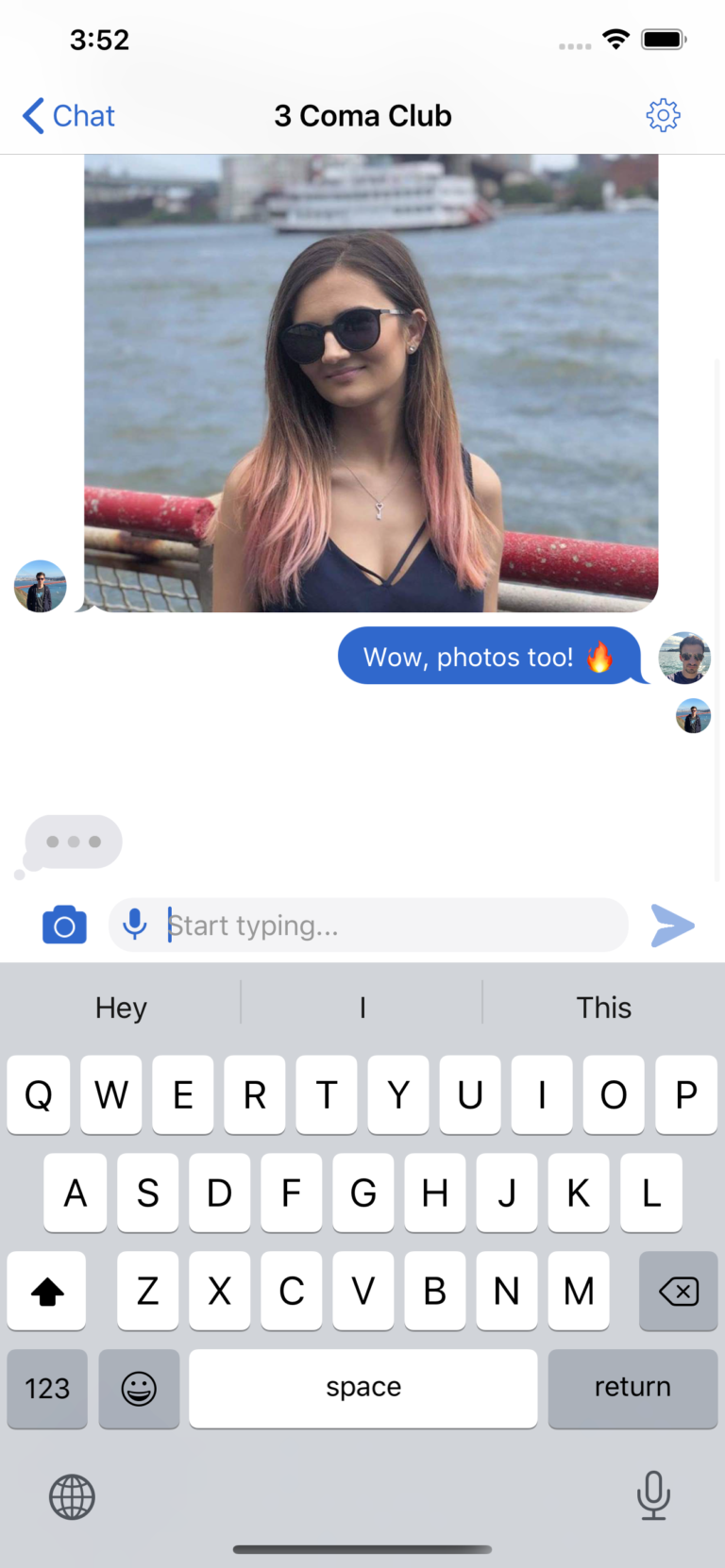 Chat iOS App Template in Swift with Push Notifications | Download