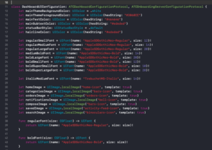 iOS Dashboard Design Template in Swift - Tutorial - Xcode Project